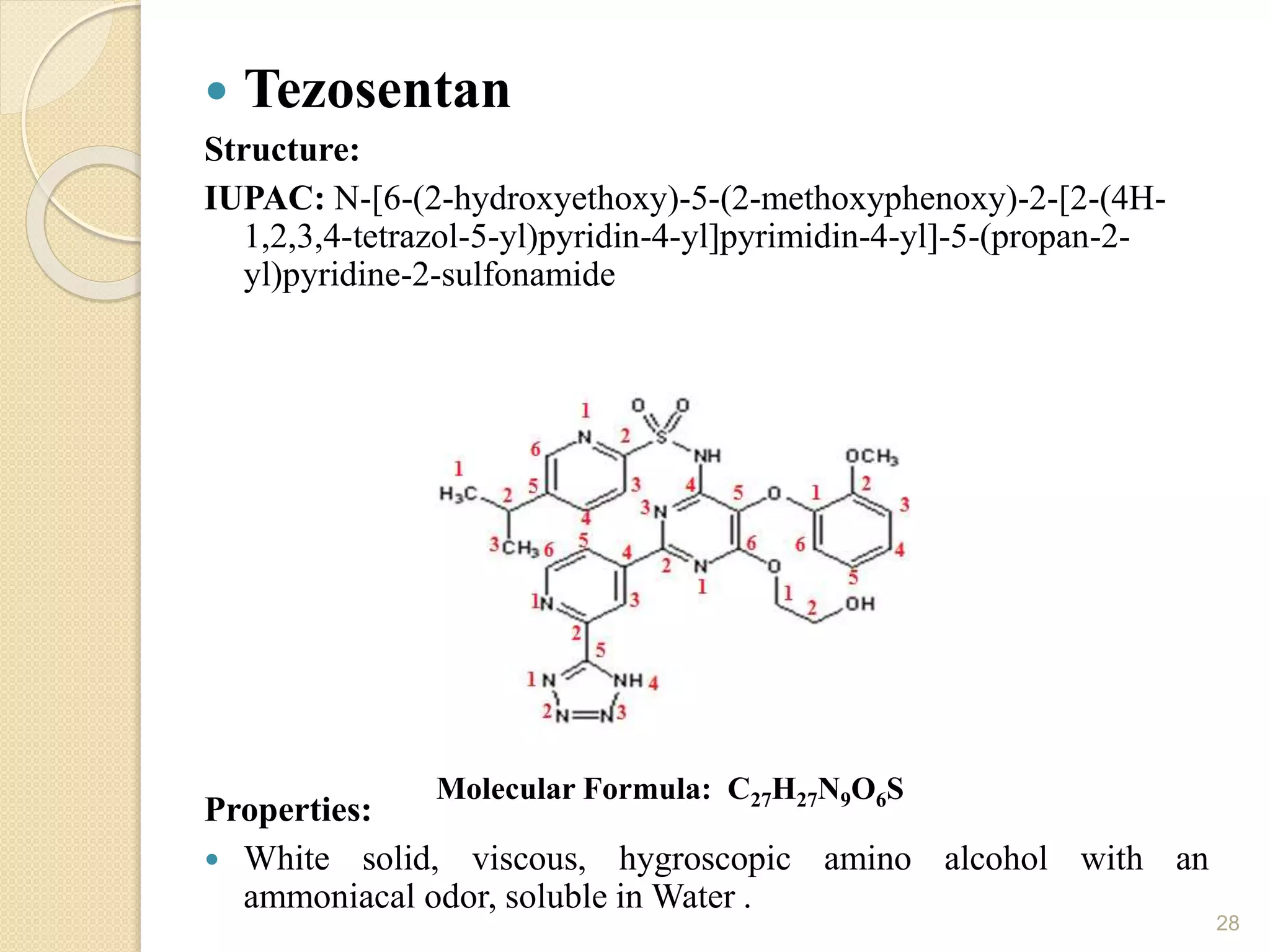 3rd unit drugs used in congestive heart faliure | PPTX