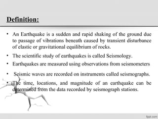 Earthquake engineering | PPT