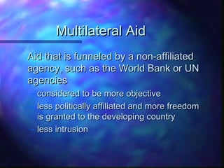 3rd world debt | PPT | Financial Assistance | Personal Finance