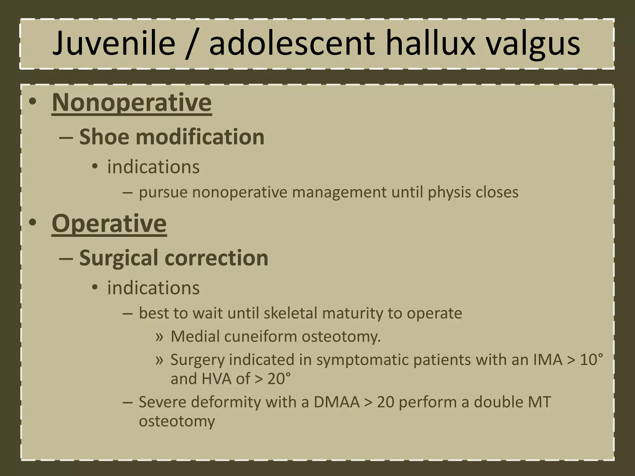 hallux valgus & hallux rigidus | PPTX