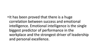 Intelligence & Emotional Intelligence | PPTX