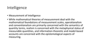 Intelligence & Emotional Intelligence | PPTX