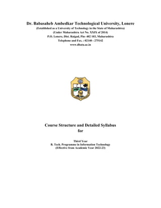 3rd Year IT Syllabus.pdf