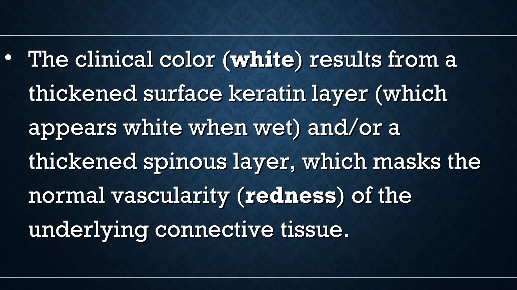 precancerous conditions and lesions | PPT