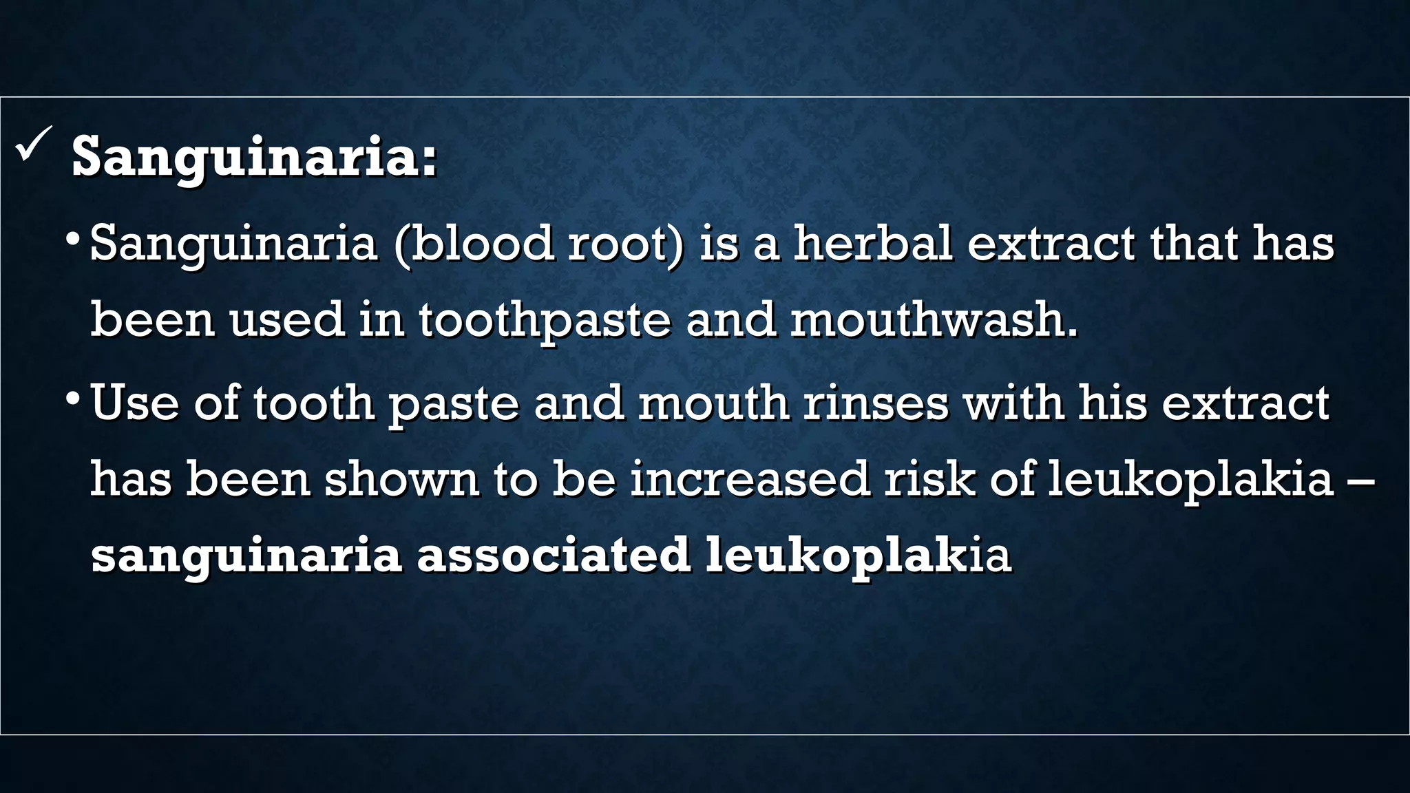 precancerous conditions and lesions | PPT