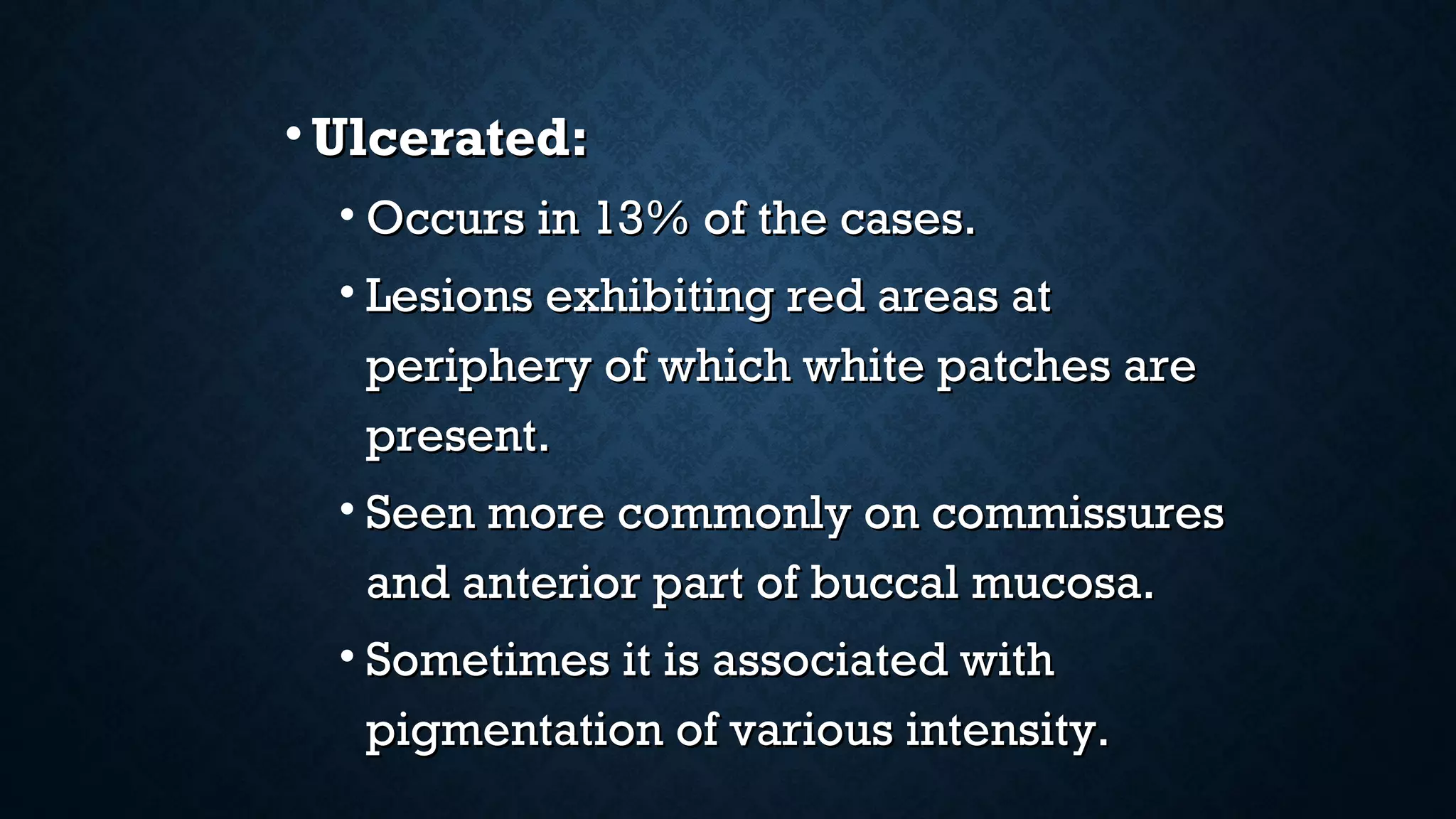 precancerous conditions and lesions | PPT