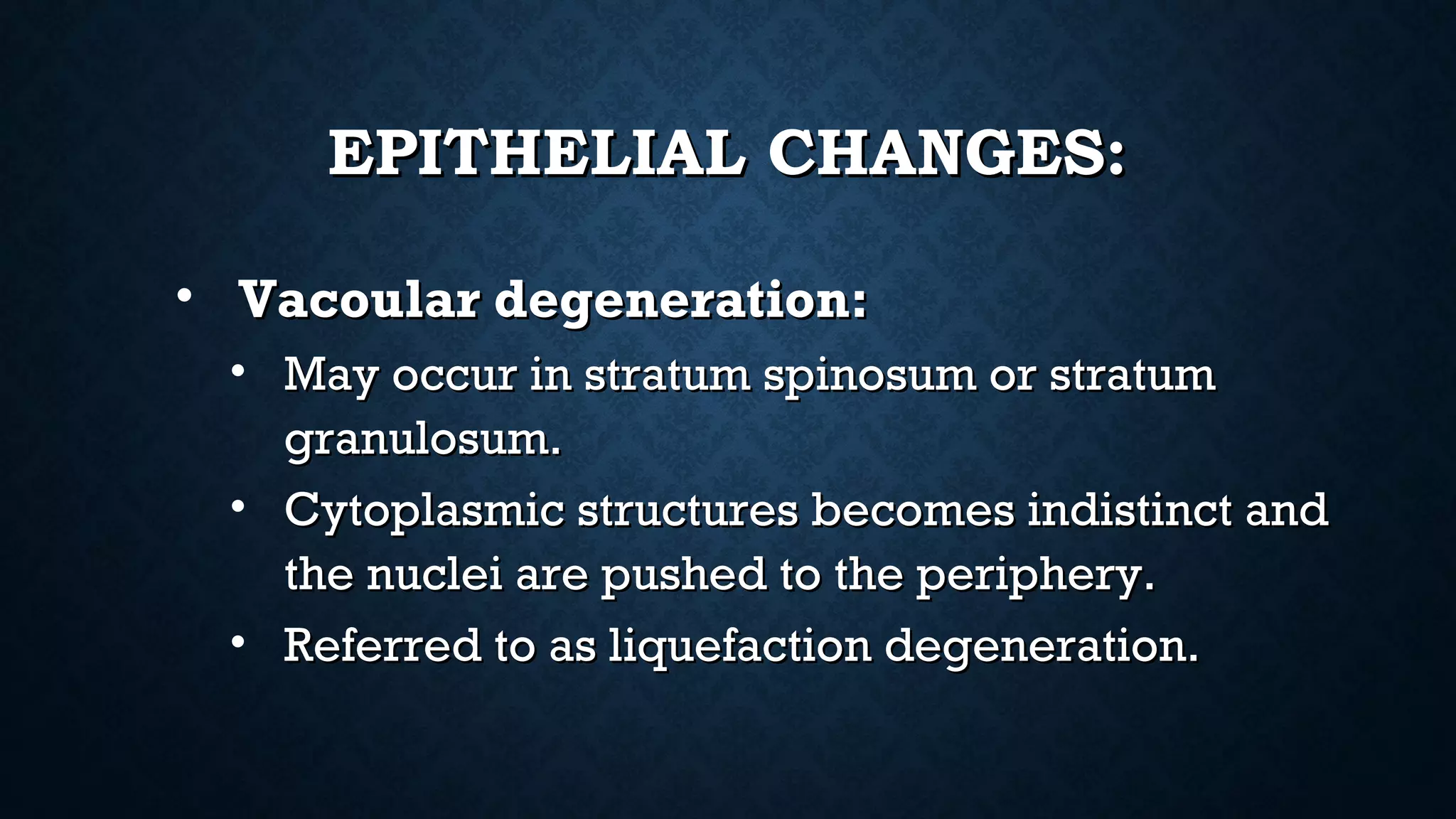 precancerous conditions and lesions | PPT