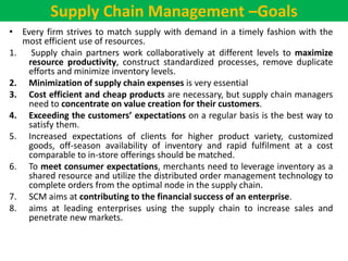 supply chain management | PPTX
