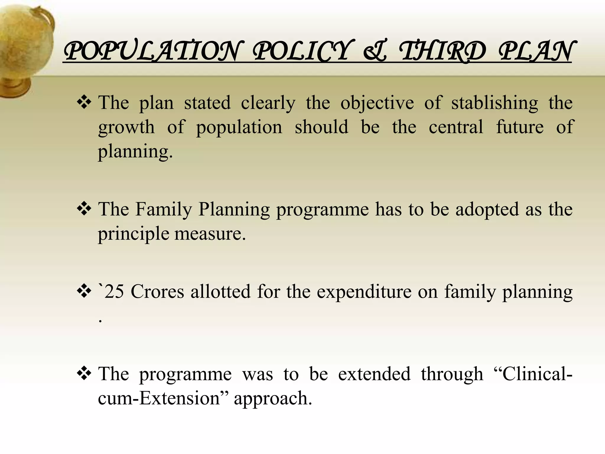 3rd Five Year Plan (1961-1966) | PPTX