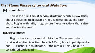 physiology and mecanism of labour | PPTX