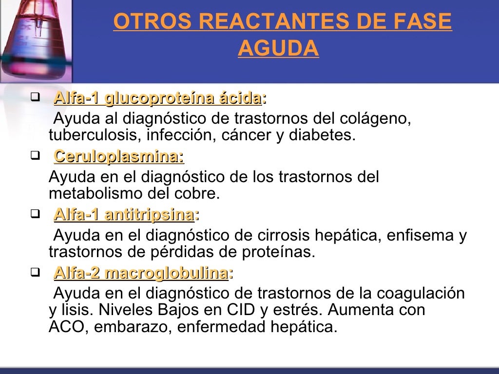 3 Reactantes Fase Aguda