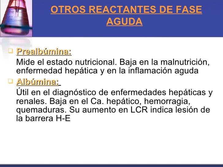 3 Reactantes Fase Aguda