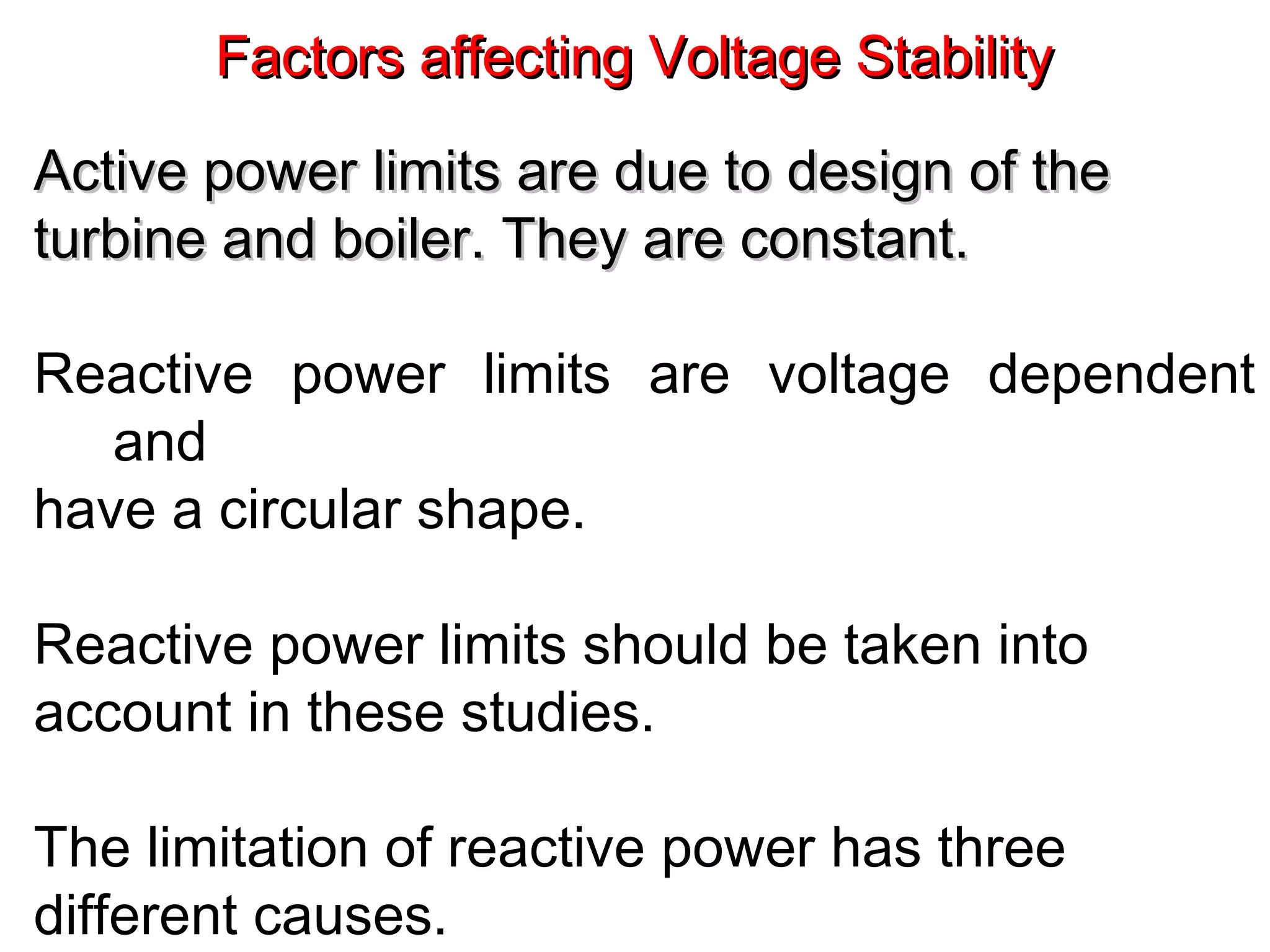 3 reactive power and voltage control | PPT | Environment | Science