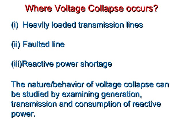 3 reactive power and voltage control | PPT | Environment | Science