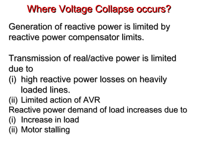 3 reactive power and voltage control | PPT | Environment | Science