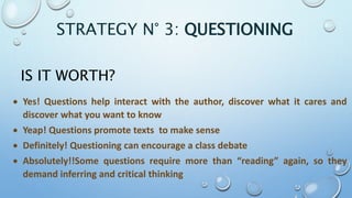 3 reading strategies to motivate students read | PPTX