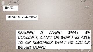 3 reading strategies to motivate students read | PPTX