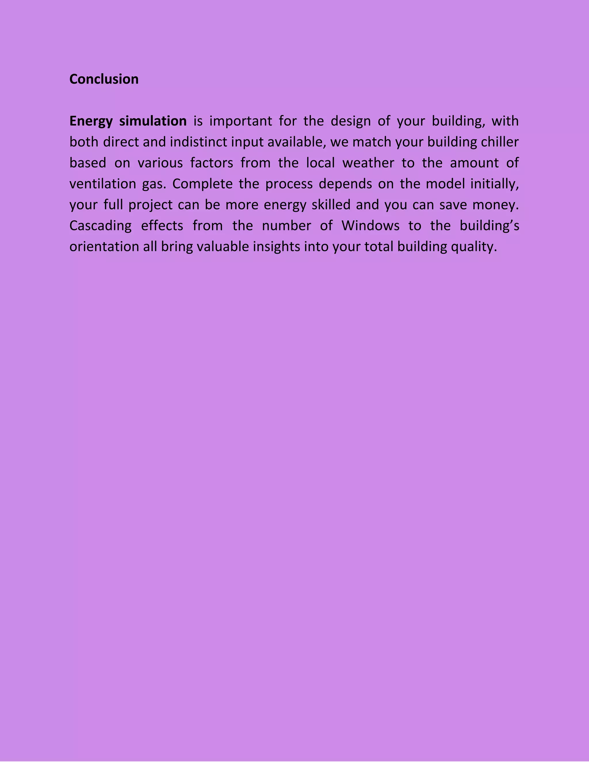 3 Reasons to Get Energy Simulation for your Building as the Best ...