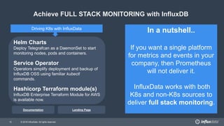 3 reasons to pick a time series platform for monitoring dev ops driven containerized apps | PPT