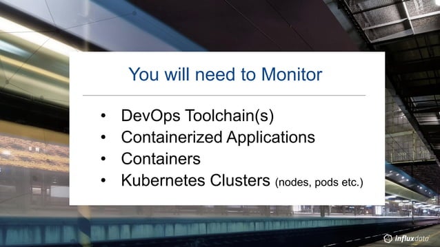 3 reasons to pick a time series platform for monitoring dev ops driven containerized apps | PPT