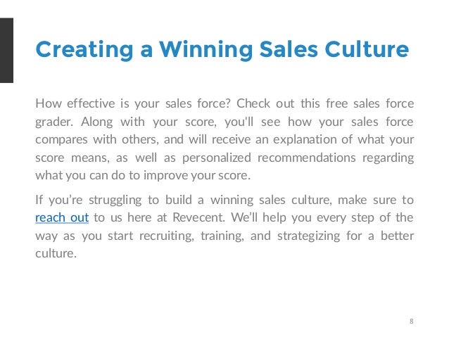 3 Reasons Why You Need to Cultivate a Winning Sales Culture