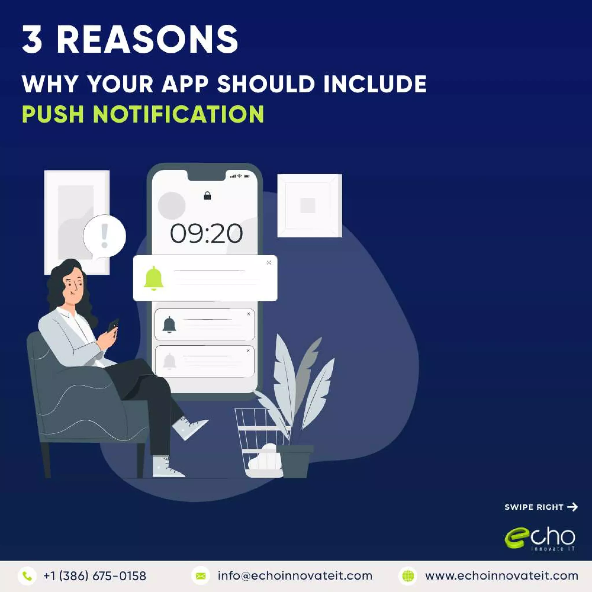 3 Reasons Why Your App Should Include Push Notifications | PDF