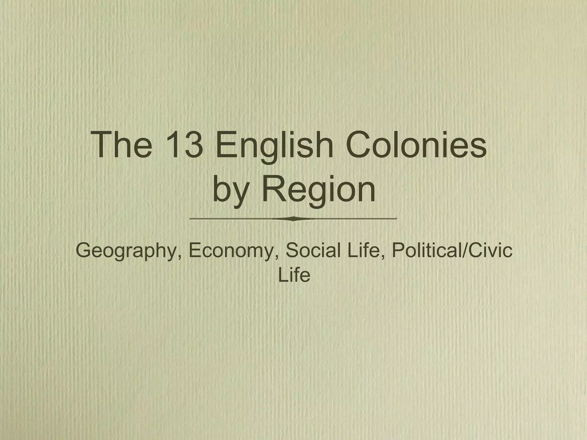 3 regions of colonies | PPT