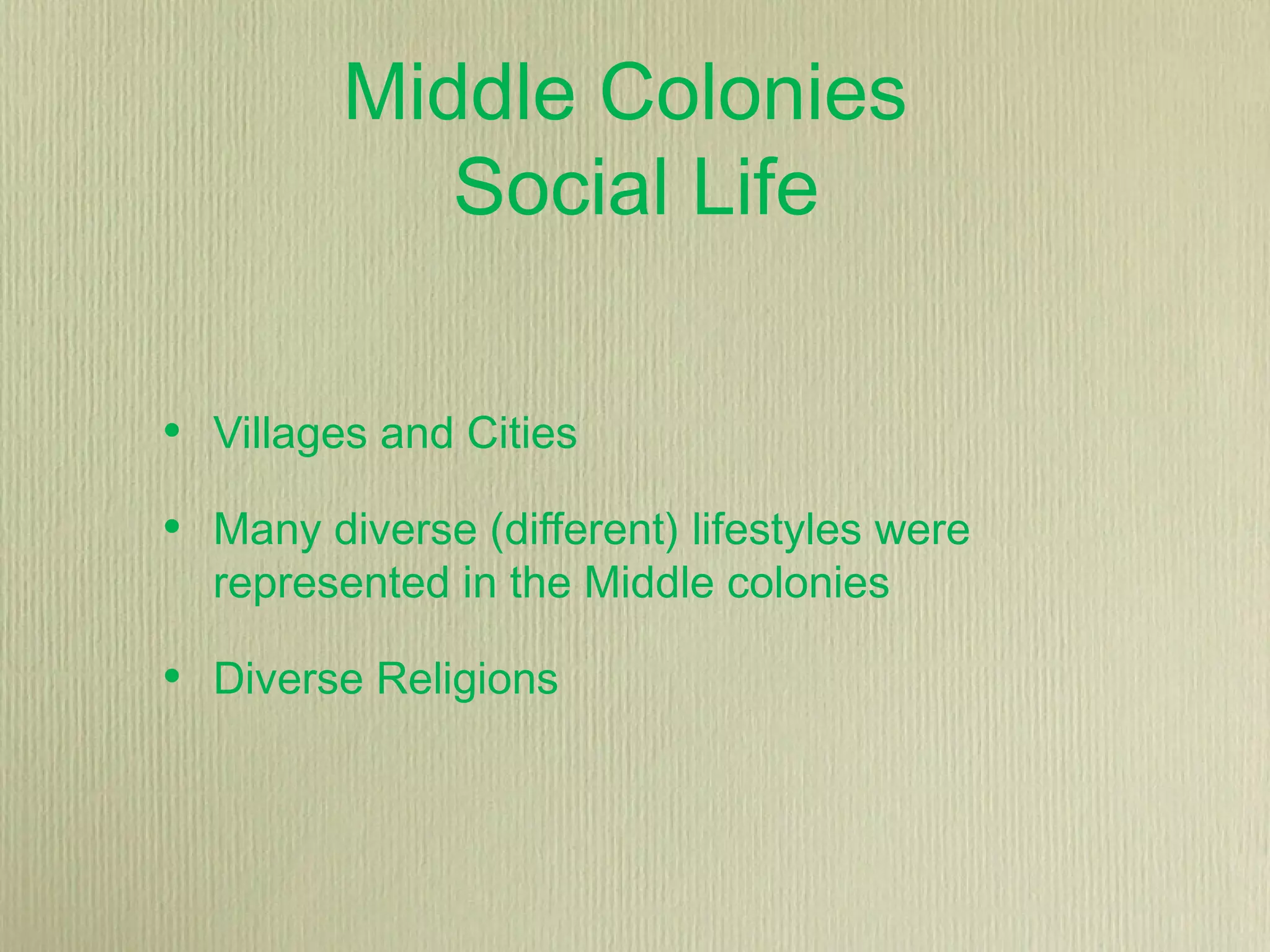3 regions of colonies | PPT