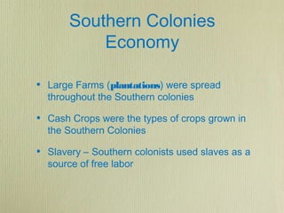3 regions of colonies | PPT