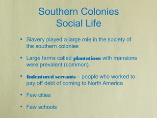 Southern Colonies Society