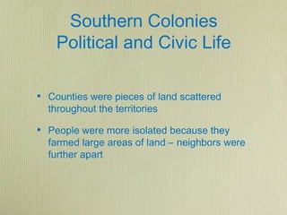 3 regions of colonies | PPT