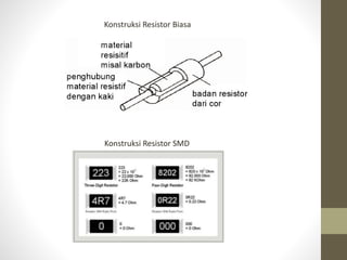Materi 3 Komponen Elektronika | PPTX
