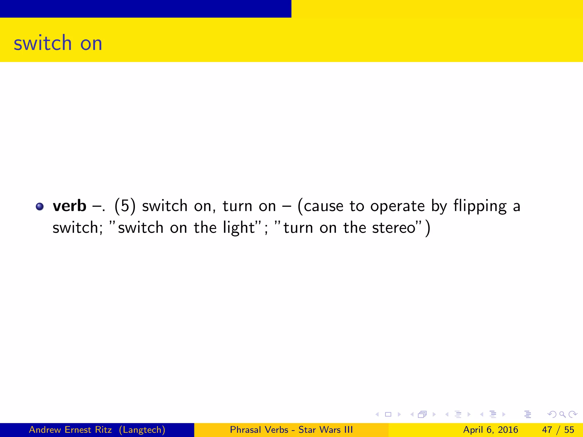Phrasal Verbs - Star Wars Episode III - Revenge of the Sith | PDF ...
