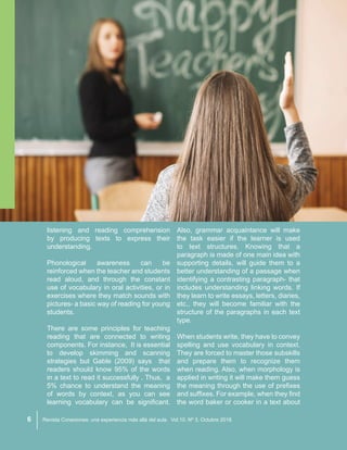 Writing to develop Reading Skills | PDF