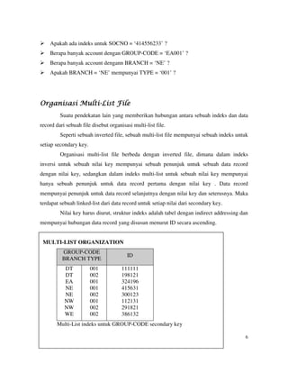 6. organisasi multi key | PDF