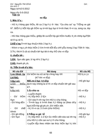 Giao an am nhac 7 nam hoc 20132014 2 | PDF