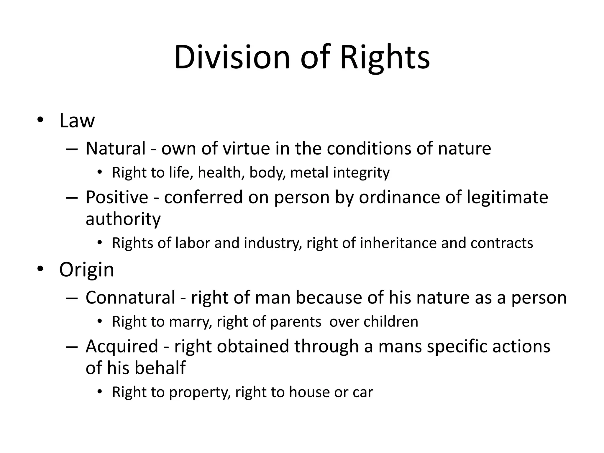 Rights and Duties | PDF