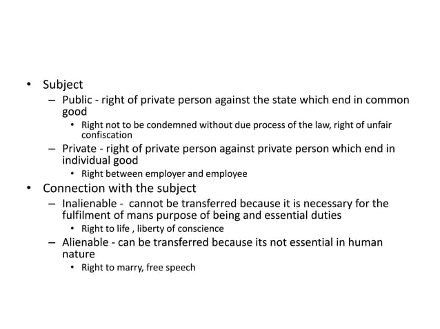 Rights and Duties | PDF