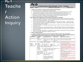 Teacher Action Inquiry | PPT