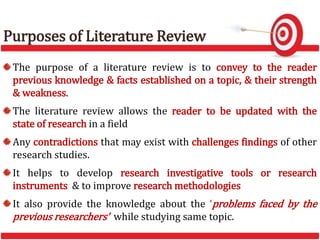 3.rm the literature review | PPT
