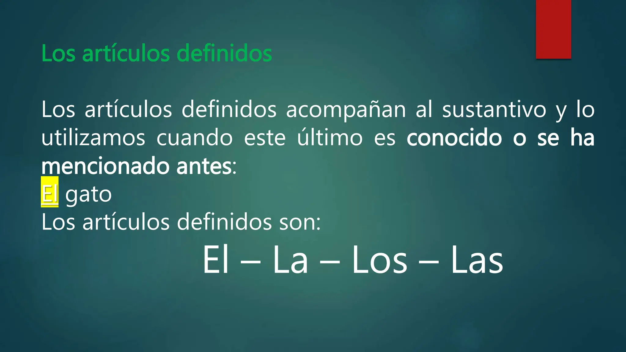 3RO - Los artículos definidos e indefinidos.pptx