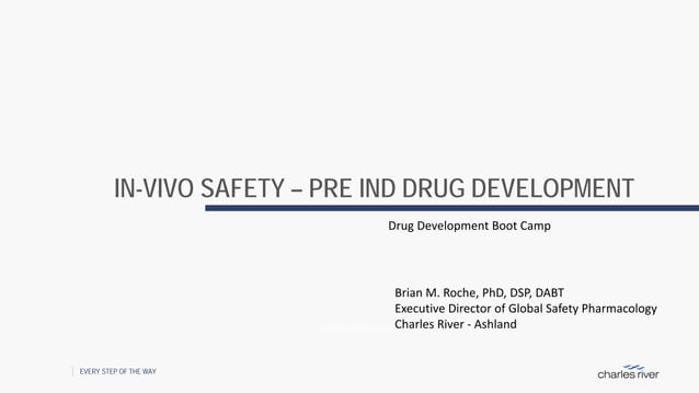 In-Vivo Safety - Pre Ind Drug Development | PDF | Endocrine and ...