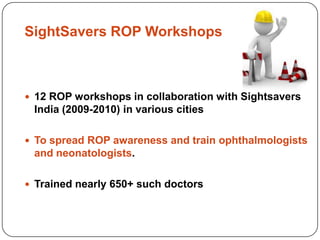 Dr Azad on ROP: Need for training and screening | PPT
