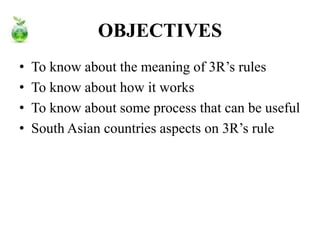 3 r rule,18531045 | PPT