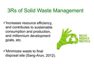 3Rs of Solid Wa-WPS Office.pptx | Environmental Services Industry ...