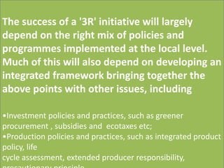 3rs presentation | PPTX