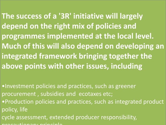 3rs presentation | PPT