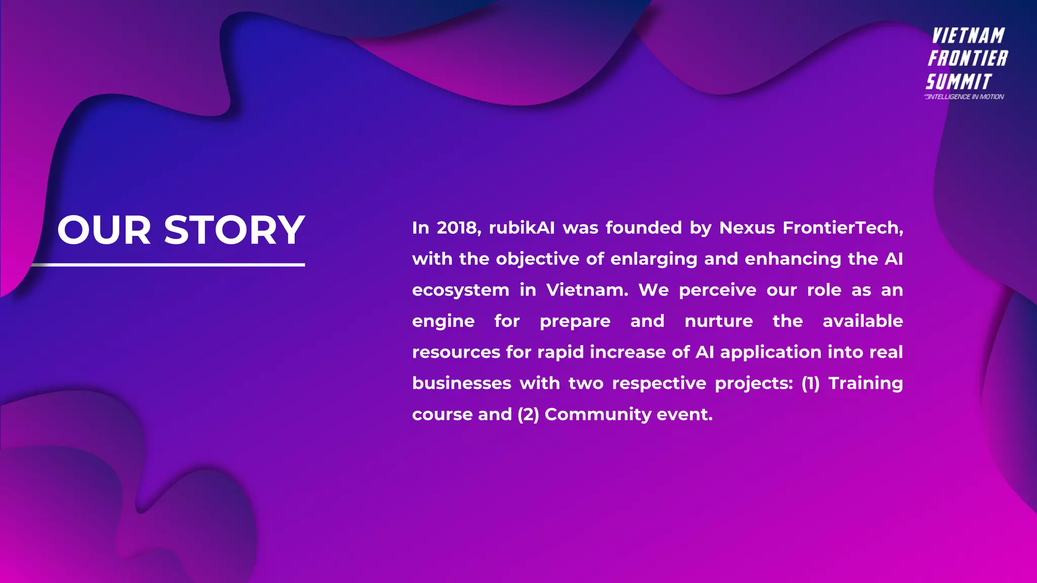 [VFS 2019] AI Ecosystem transition from zero to hero - case study by rubikAI | PDF