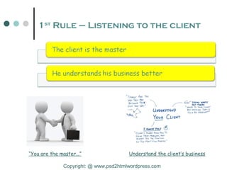 3 rules of web designing | PPT