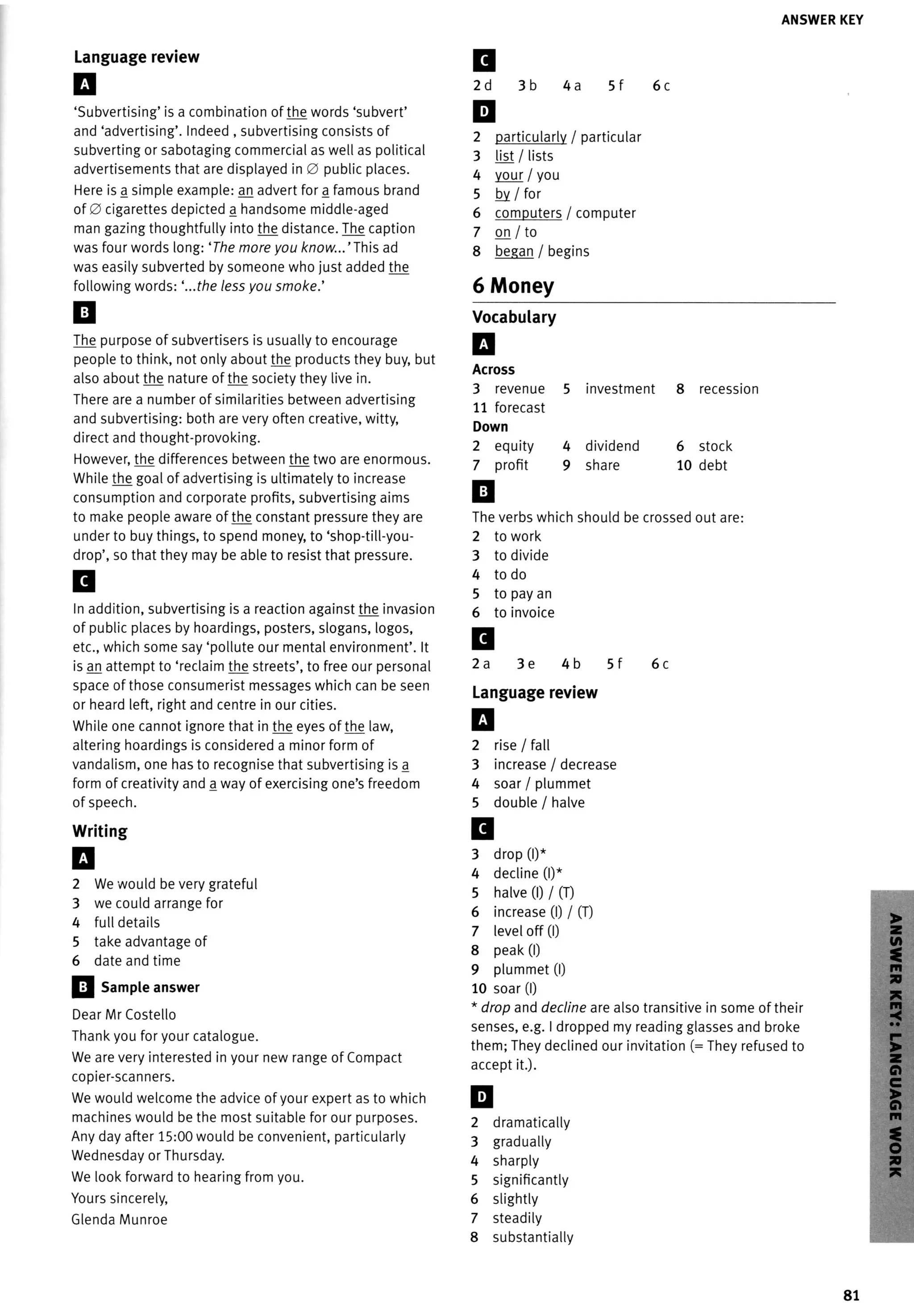 Market leader 3rd ed intermediate practice file | PDF